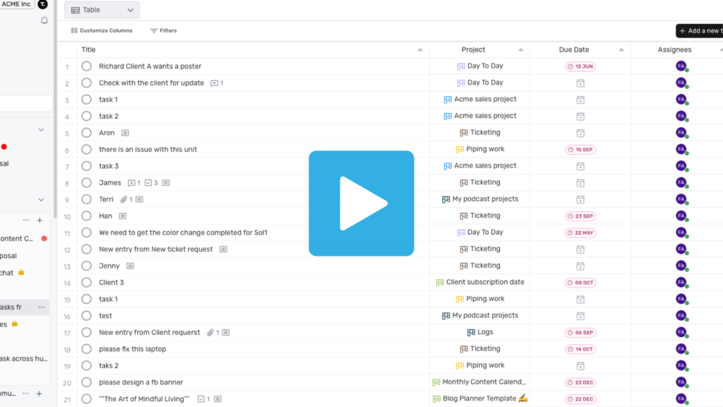 Teamhub | Tutorial videos
